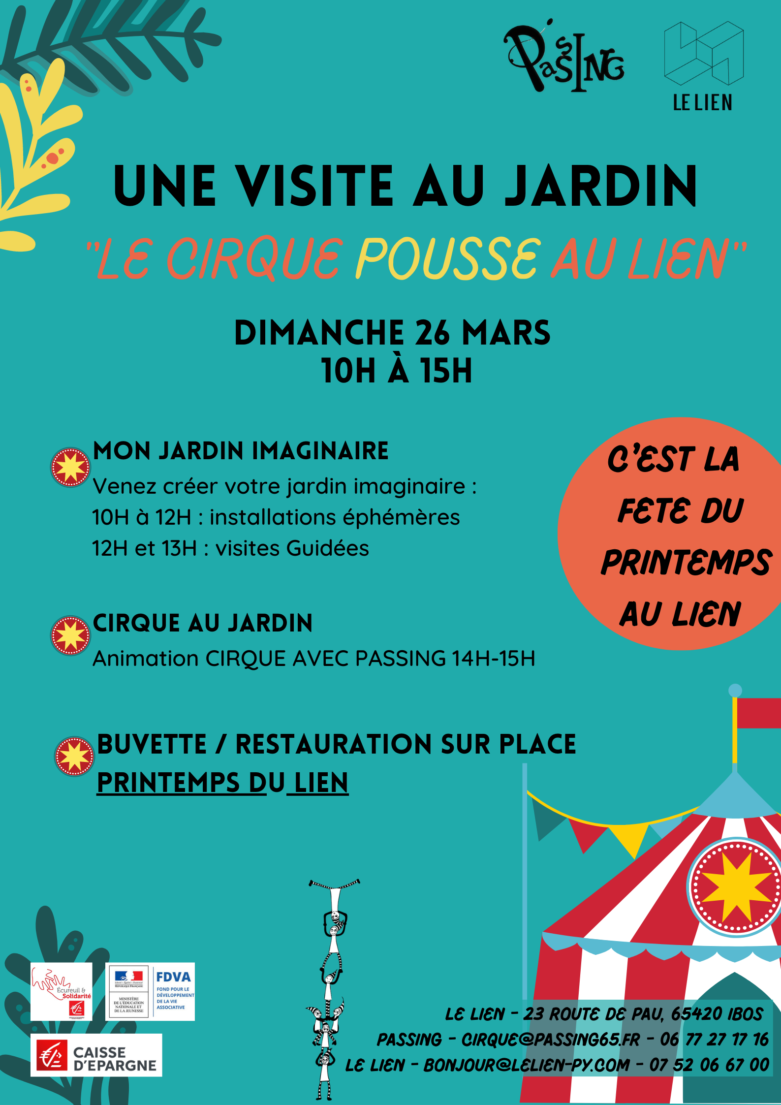 Une Visite au Jardin - Passing